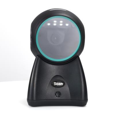 China USB Wired Desktop Barcode Scanner Desktop QR Reader for Supermarket & Convenience Store for sale