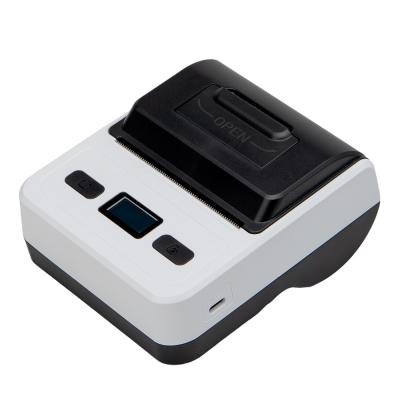 China Portable 80mm Bluetooth Thermal Printer Compact High-Speed Receipt Printer for Small Businesses, Android-Compatible & Low-Cost Operation for sale