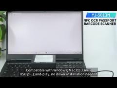 Toegangscontrole RFID NFC-scanner Bluetooth QR-code kaartlezer voor geïntegreerde inbouw