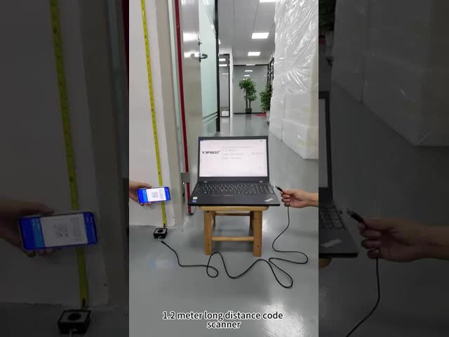 Long Distance Embedded Barcode Scanner USB Outdoor QR Code Scanner