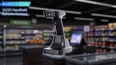 Fast 2D Barcode Scanner Bluetooth Wireless Wired