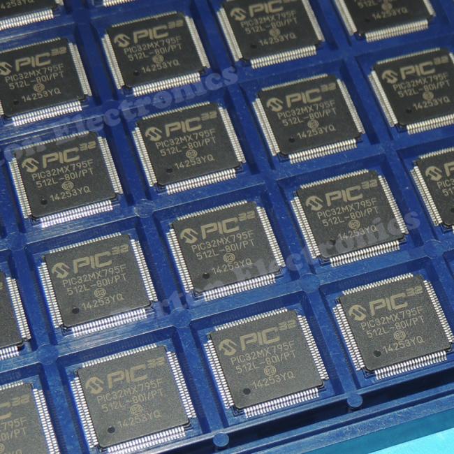 PIC32MX795F512L microcontroller in industrial automation applications