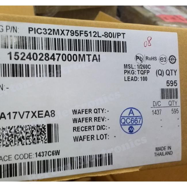 PIC32MX795F512L development tools and debugging interface