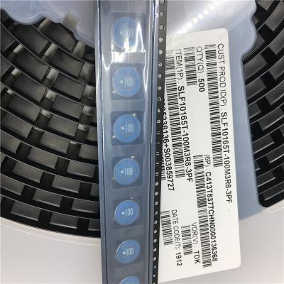 Cina Le bobine di bobine d'arresto passive degli induttori delle componenti alimentano gli induttori SMD TDK SLF10165T-100M3R83PF in vendita
