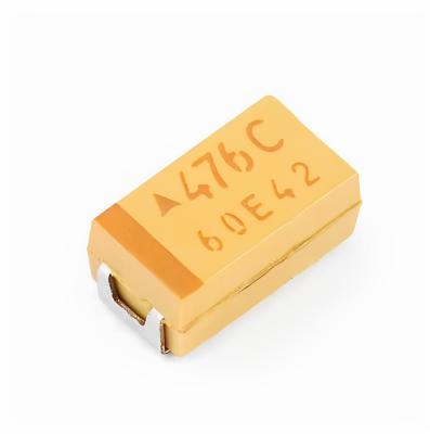 Cina Condensatori di tantalio passivi dei condensatori SMD delle componenti di TAJC476K016RNJ AVX 47UF 476K 16V in vendita