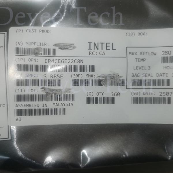 Quality EP4CE6E22C8N Is A Cyclone IV E FPGA 8 And A 144 Pin QFP Package By ALTERA for sale