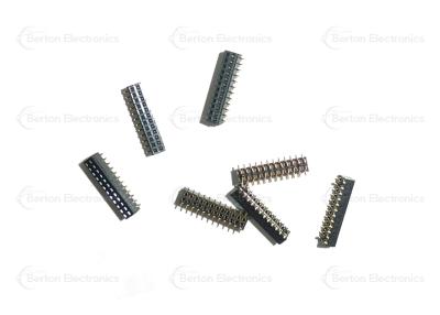 China CLM-112-02-G-D-A is a board-to-board (B2B) or wire-to-board (W2B) rectangular connector designed by Samtec for sale
