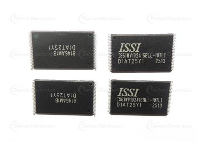 China IS61WV102416BLL-10TLl  SRAM 16Mb, High-Speed, Async, 1Mbx16, 8 ns/3.3 V or 10 ns/2.4 V, 48 Pin TSOP I, RoHS for sale