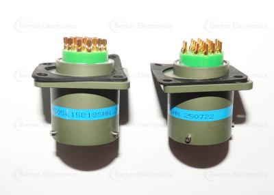 China MS27505E15B18SHN Industrial Heavy-Duty Connector, for Automation Equipment/Test Instruments, High Temperature Resistance, Secure Lock, Stable Signal Transmission for sale