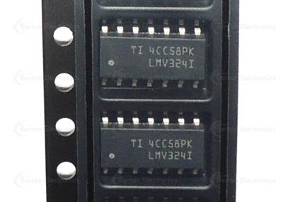 China LMV324IDR Quad-Channel Operational Amplifier, SOIC-14 Package, Low Voltage/Low Offset Voltage, High CMRR, for Appliance Control/Instrumentation, Genuine Quality, In Stock for sale