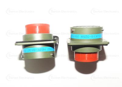 China MS3112E18-32SN MIL-DTL-26482 Circular Connector Receptacle, 32-Pin Socket, Solder Terminal, Panel Mount, Aluminum Alloy, for Military-Aerospace/Industrial Use for sale