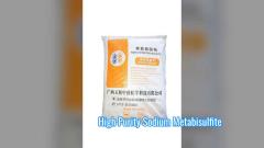 Industrial Sodium Metabisulfite 96 Percent Purity