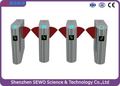 China Anti - tailgating multiple direction passing automatic systems turnstiles for sale