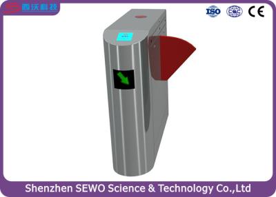 China High performance heavy duty brushed motor driving pedestrian turnstile gate for sale