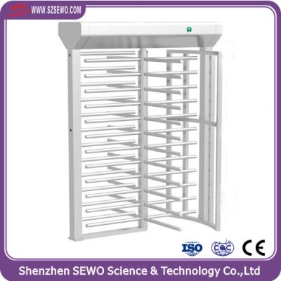 China Minimal Power Consumption Adjustable AccessTurnstile RFID Card Reader Full Height Turnstile for sale