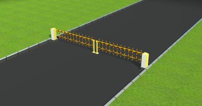 China Intelligent Automatic Boom Barrier Traffic Gate for Car Parking Access for sale