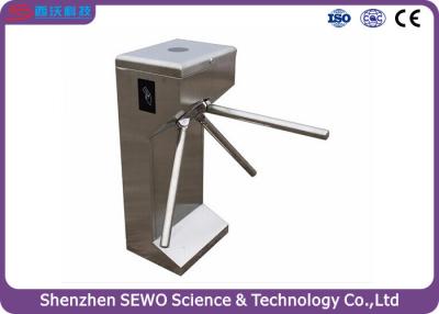 China Customized turnstile for rfid card reader fingerprint barcode qr code Vertical tripod turnstile for sale
