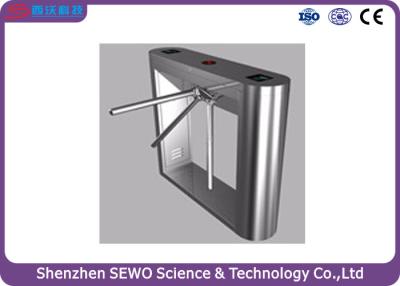 China Fast Semi automatic half height tripod turnstile access control turnstile for sale