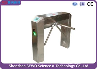China Indoor and outdoor entrance control Tripod Turnstile Gate waist height turnstile for sale
