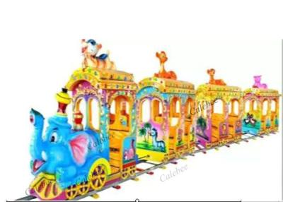 China Electric Kiddie Rides Machine Train Track Play Equipment Animal Electrical Kids Train for sale