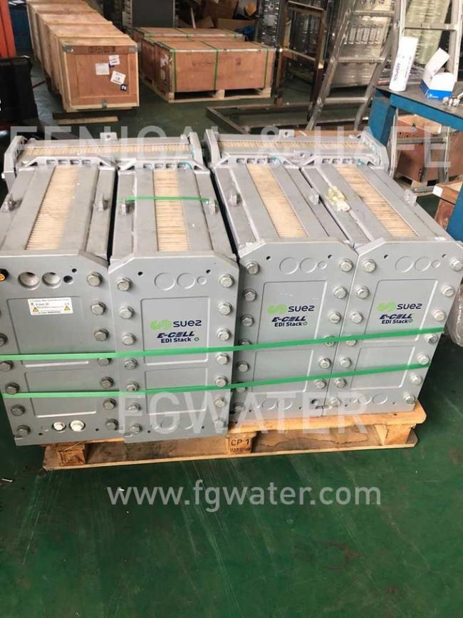220V Ion Exchange Water Purification System , EDI Module Water Treatment 0