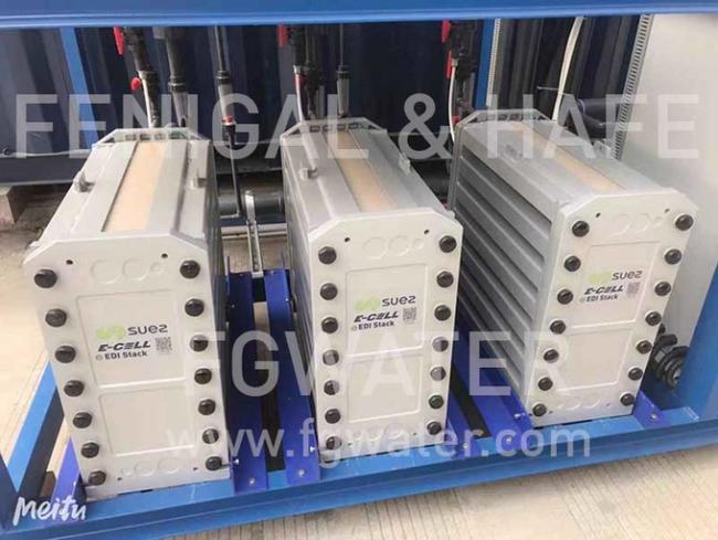 220V Ion Exchange Water Purification System , EDI Module Water Treatment 2
