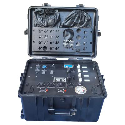 China Outdoor 60L/H koffer RO waterfiltratie mobiel waterzuiveringssysteem Te koop