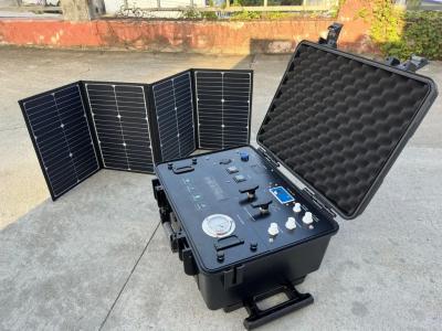 China Outdoor 60L/H koffer RO waterfiltratie mobiel waterzuiveringssysteem Te koop
