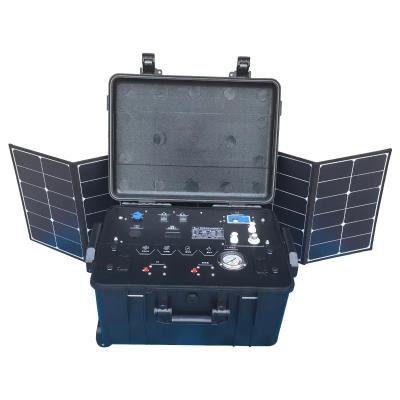 Chine Système de purification d'eau mobile de 300 L/H pour l'approvisionnement en eau de camping extérieur à vendre