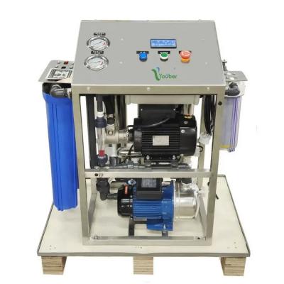 China 500L/H Portable RO Desalination Mobile Water Purification System for sale