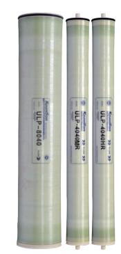China Membranas de ósmosis inversa ULP-8040MR-2 para sistemas residenciales de doble suministro de agua en venta