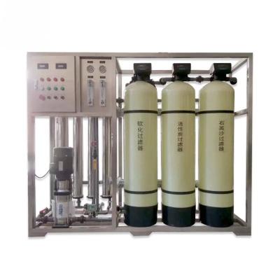 중국 2TPH 3.0kW-380-415V 3xFRP 탱크 염기성 물 역오스모스식물 판매용