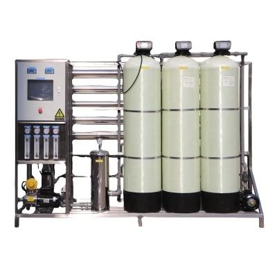 Cina 4TPH 5.5kW-380-415V 3xFRP Serbatoi Acqua salata impianto di osmosi inversa in vendita