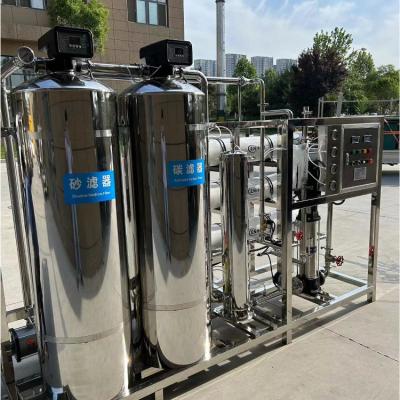 Cina 4TPH 5.5kW-380-415V 2xSS304 Serbatoi Acqua salata impianto di osmosi inversa in vendita
