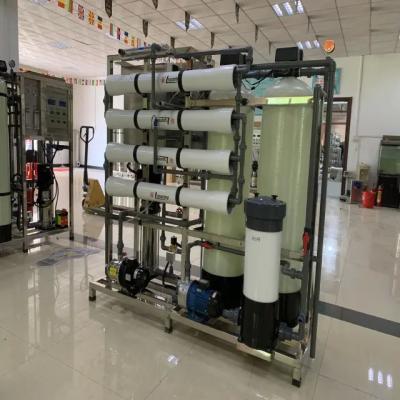 Cina 1TPH 2xFRP Serbatoi impianto di osmosi inversa per l'acqua potabile / agricoltura / irrigazione in vendita