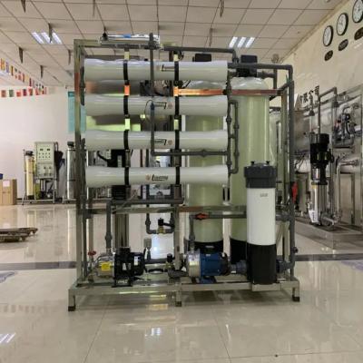 Cina 1TPH 2xFRP Serbatoi impianto di osmosi inversa per l'acqua potabile / agricoltura / irrigazione in vendita