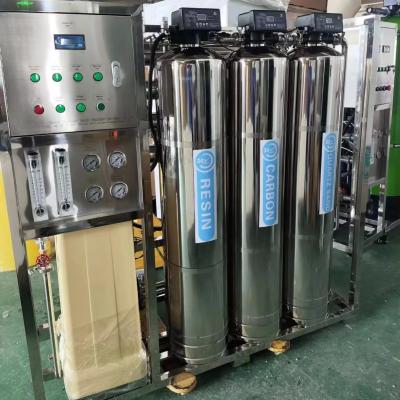 Cina 1TPH 3xSS304 Serbatoi impianto ad osmosi inversa per la vendita di acqua in vendita