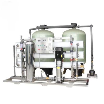 Cina Serbatoi in FRP 5TPH di alta qualità Sistema di osmosi inversa industriale in vendita