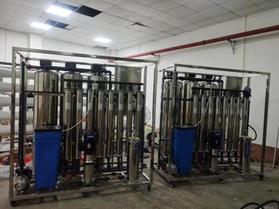 China PRO-ST40160 1TPH Instalação de osmose reversa em água salobra SS304 Skid 2.1kW Tempo de condução rápido à venda