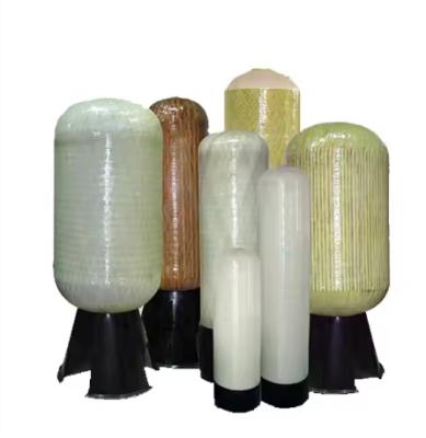 China UV-Resistant FRP Tanks Industrial Filtration 4.5-6.0T/H φ500×1750mm 4