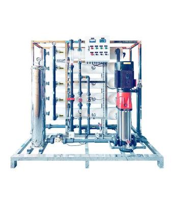 China 500 L/H Industrial RO Water Treatment System with Hollow Fiber Membrane and Compact Integrated Design for sale