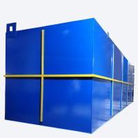 China Containerized Packaged Wastewater Treatment System with 8m² MBR Membrane and 0.10μm Filtration for sale