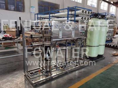 China 36000GPD Commercial Reverse Osmosis Water Treatment System for sale