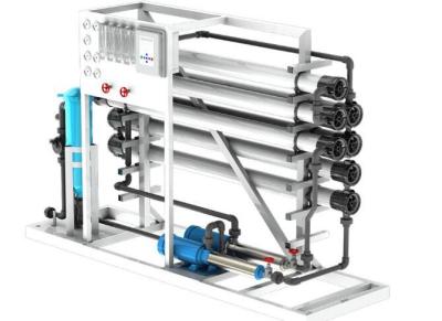China 2000GPD Purified Water Treatment System , Double Pass Reverse Osmosis System for sale
