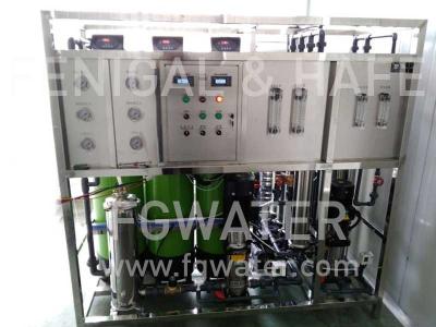 China Water Purification 6000LPH Brackish Water RO Plant for sale