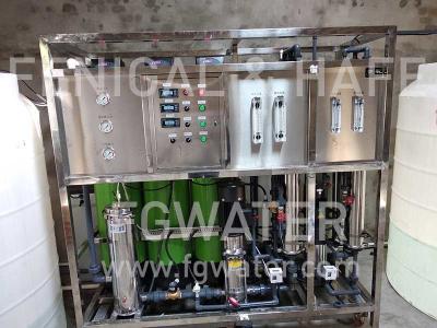 China Water Purification 6000LPH Brackish Water RO Plant for sale