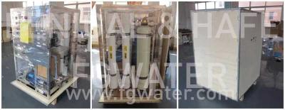 China NSF Boat Use 10000GPD 98% SWRO Desalination System for sale