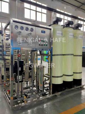 China 380GPD Sea Water Reverse Osmosis Desalination System Skid Mount for sale