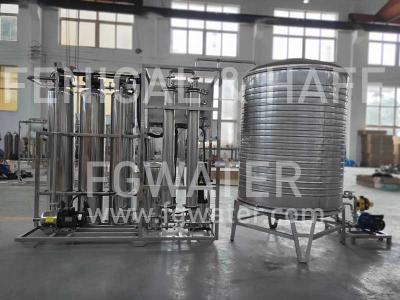 Cina Impianto per il trattamento delle acque di osmosi inversa delle membrane 6000gpd dell'hotel in vendita