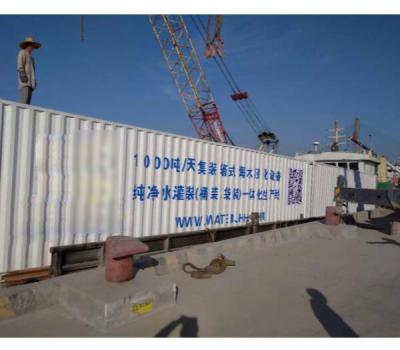 China Seawater Desalination 50tpd Reverse Osmosis Water Filtration System Ce for sale
